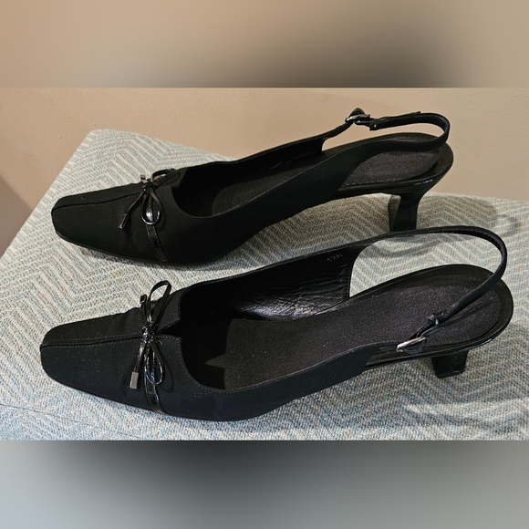 Vaneli | Shoes | Formal Vaneli Low Sling Back Pump With Concave Square ...